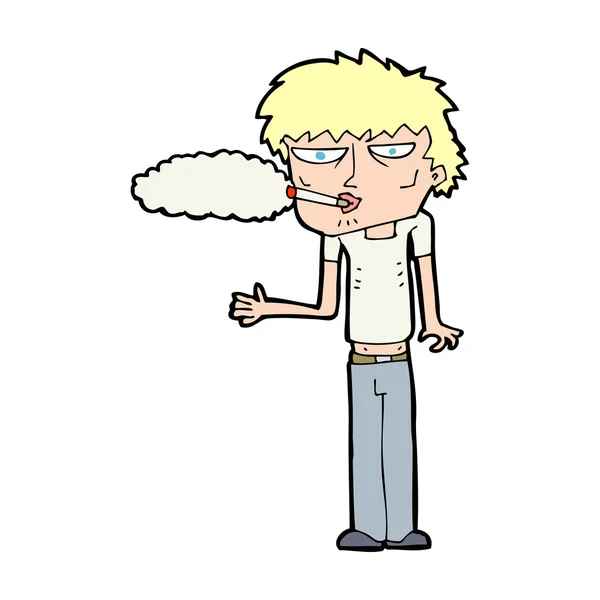 7,698,161 Guy smoking cartoon Vector Images | Depositphotos