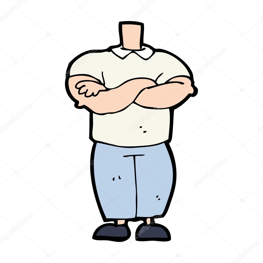 Cartoon body (mix and match cartoons or add photo faces) Stock Vector ...
