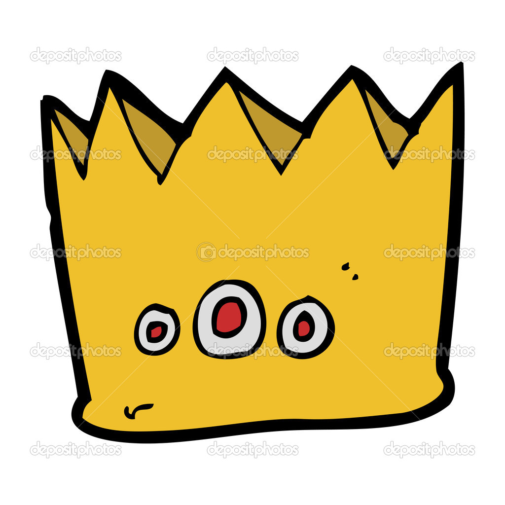 Cartoon crown Stock Vector by ©lineartestpilot 38160831