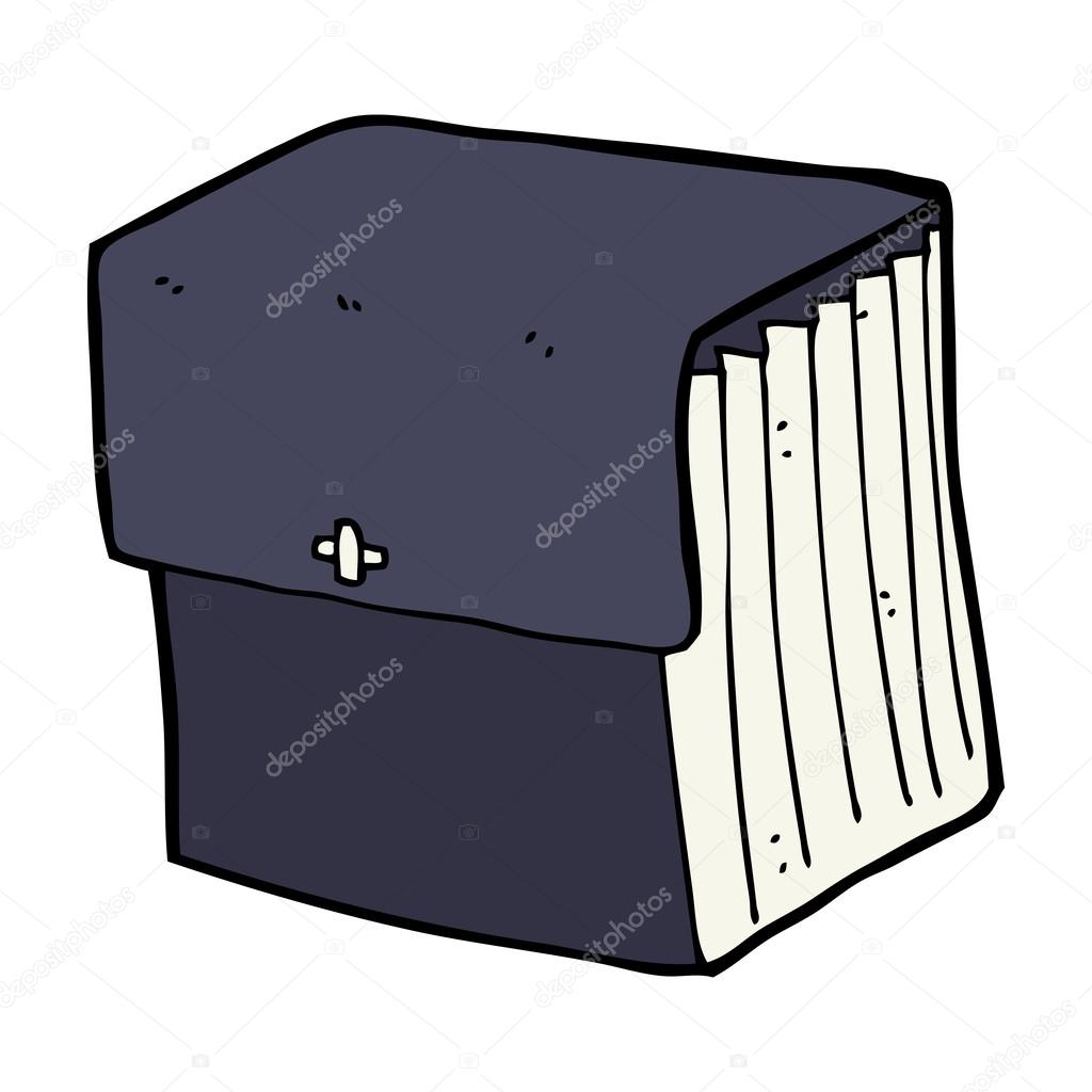 Cartoon business files Stock Illustration by ©lineartestpilot #38163287