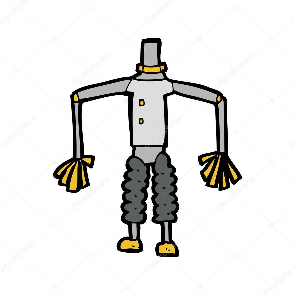 Cartoon robot body (mix and match cartoons or add own photos) Stock ...