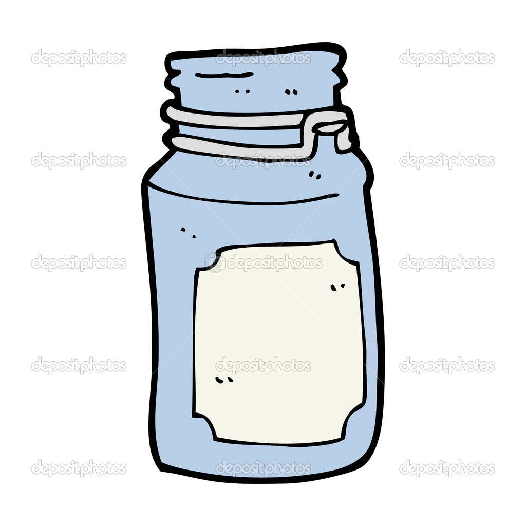 Cartoon kitchen jar Stock Vector by ©lineartestpilot 38176837