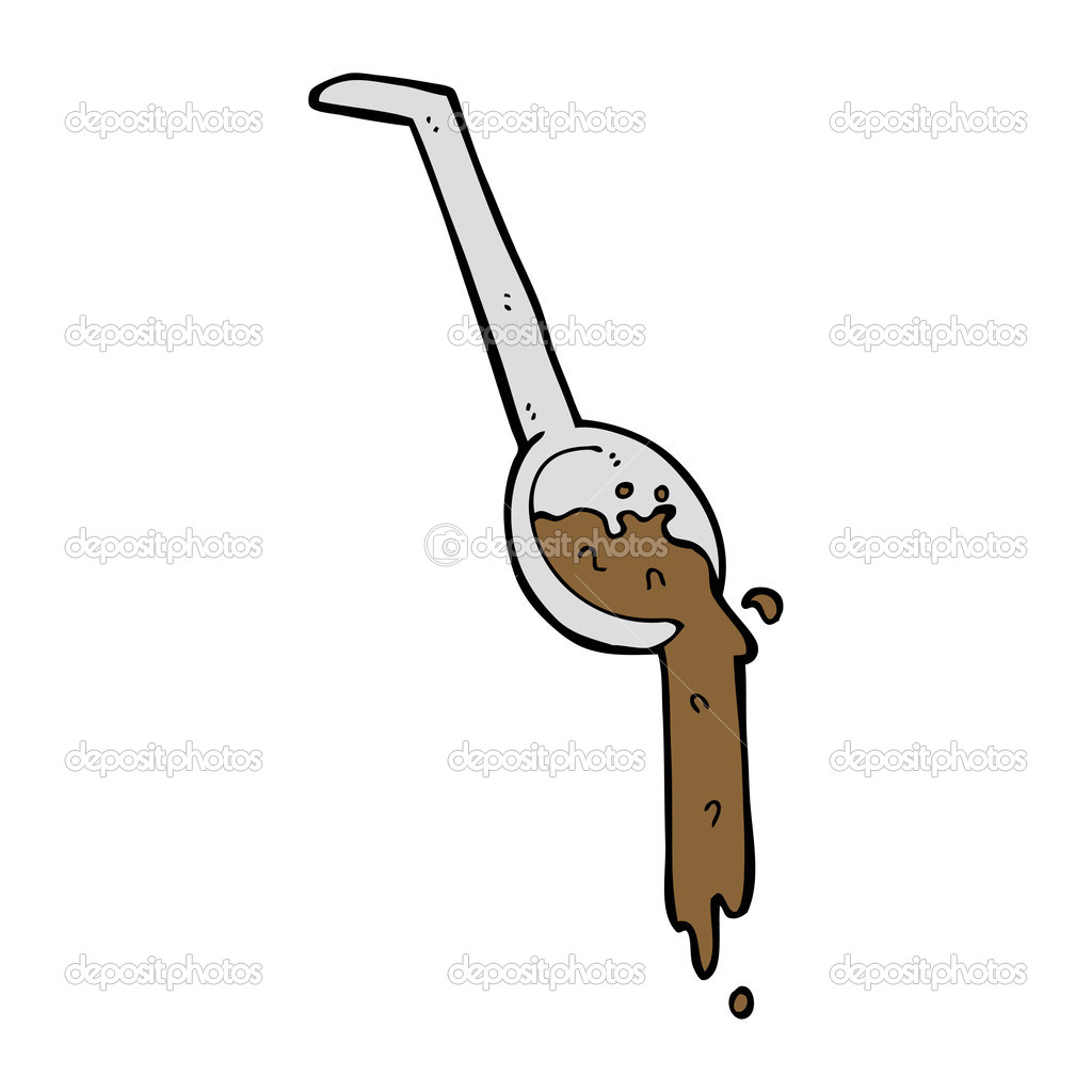 Cartoon pouring gravy Stock Vector by ©lineartestpilot 38177413