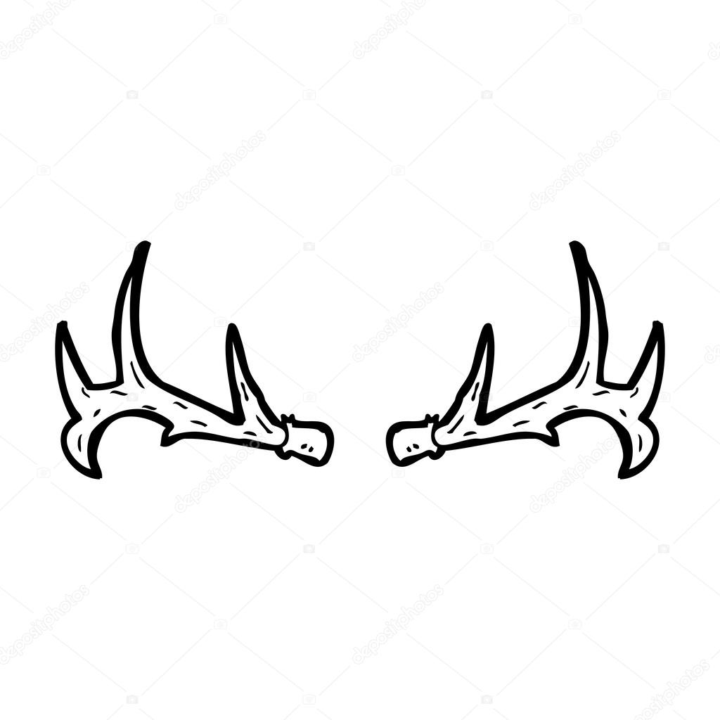 Cuernos de dibujos animados Vector de stock #38422393 de ©lineartestpilot