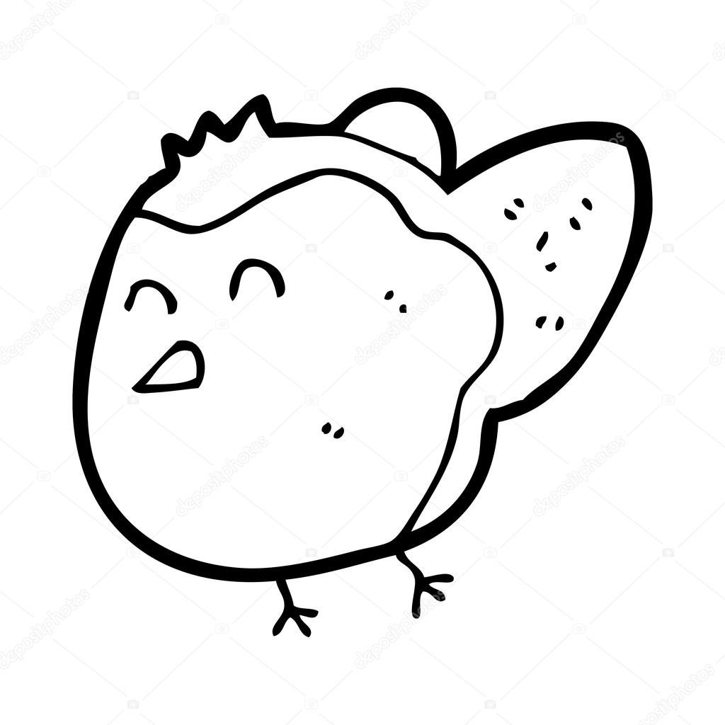 Cartoon robin Stock Vector Image by ©lineartestpilot #38437237