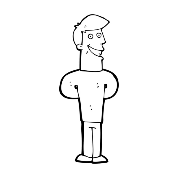 Comic cartoon body without a head Vector Images | Depositphotos