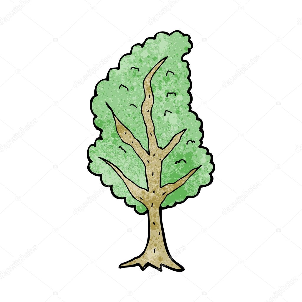 Kreslený strom — Stock Vektor © lineartestpilot #39442553