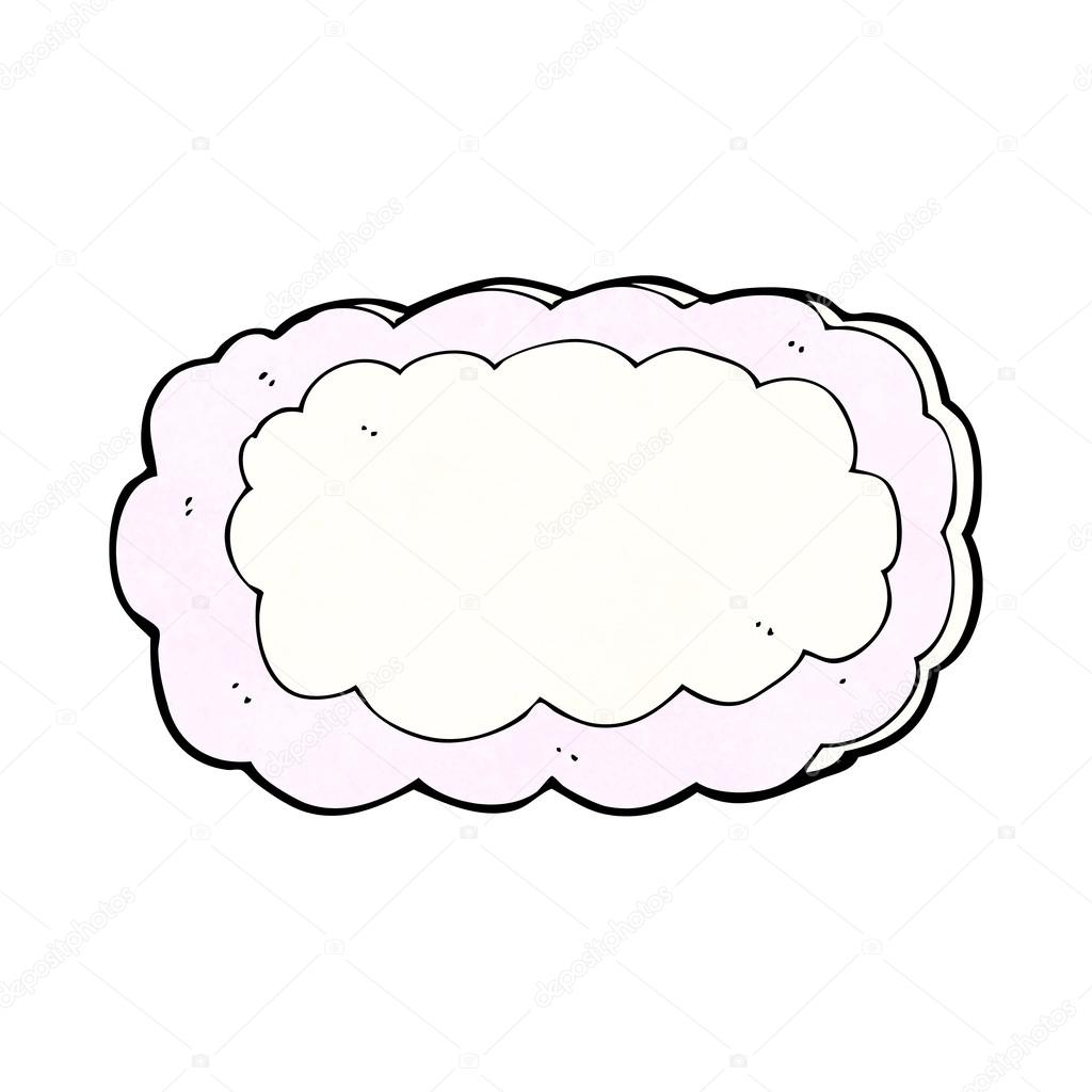 Cartoon wolk symbool stockvector door ©lineartestpilot 39445053