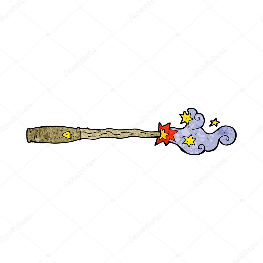 Cartoon magic wand Stock Vector Image by ©lineartestpilot #39445977