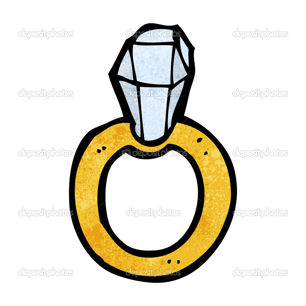 Diamond Ring Cartoon