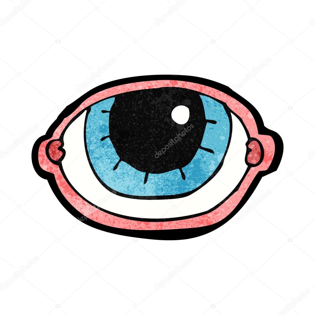 Cartoon staring eye Stock Vector Image by ©lineartestpilot #39448135