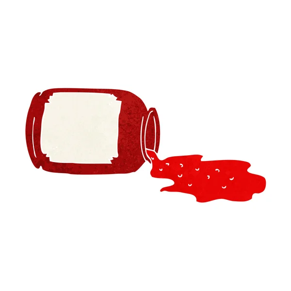 cartoon jam jar — Stock Vector © lineartestpilot #20415159