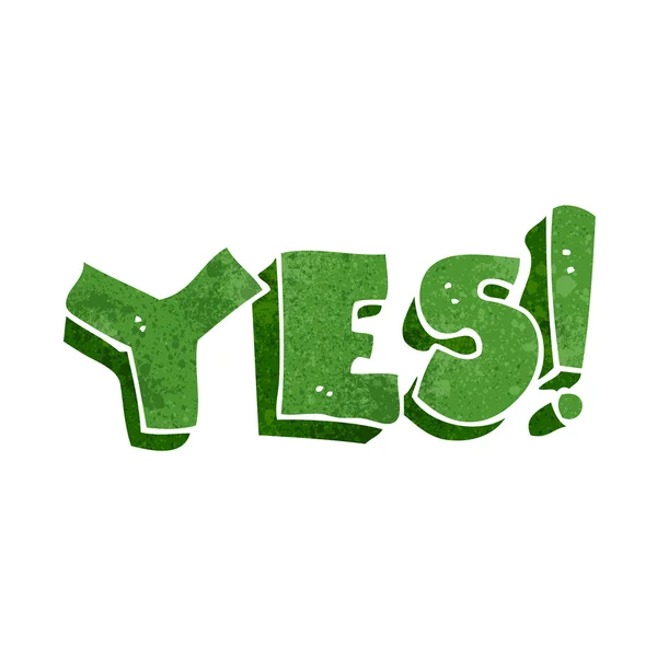 Cartoon yes symbol Stock Vector by ©lineartestpilot 49569623