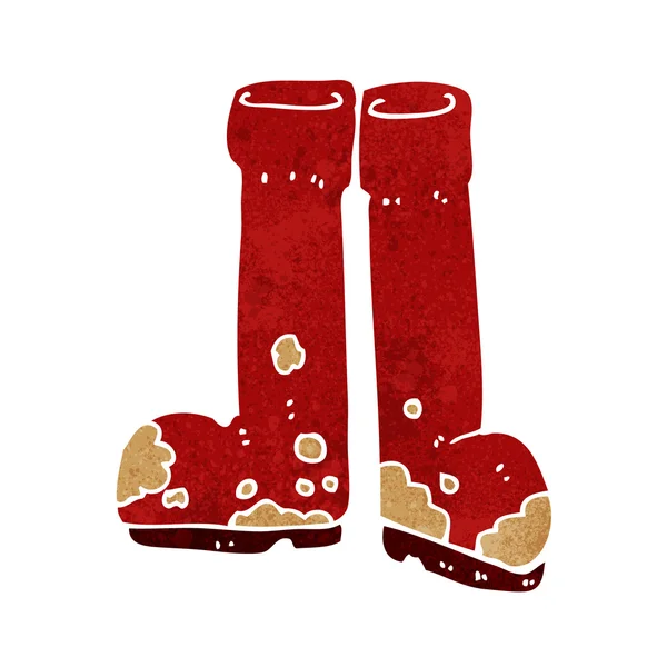 Cartoon muddy boots Stock Vector Image by ©lineartestpilot #51100113