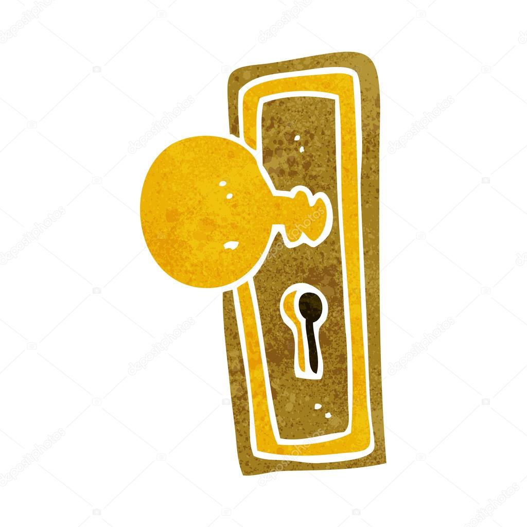 Cartoon door knob Stock Vector Image by ©lineartestpilot #41160407