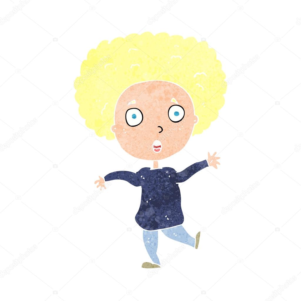 Cartoon startled person Stock Vector by ©lineartestpilot 41162133