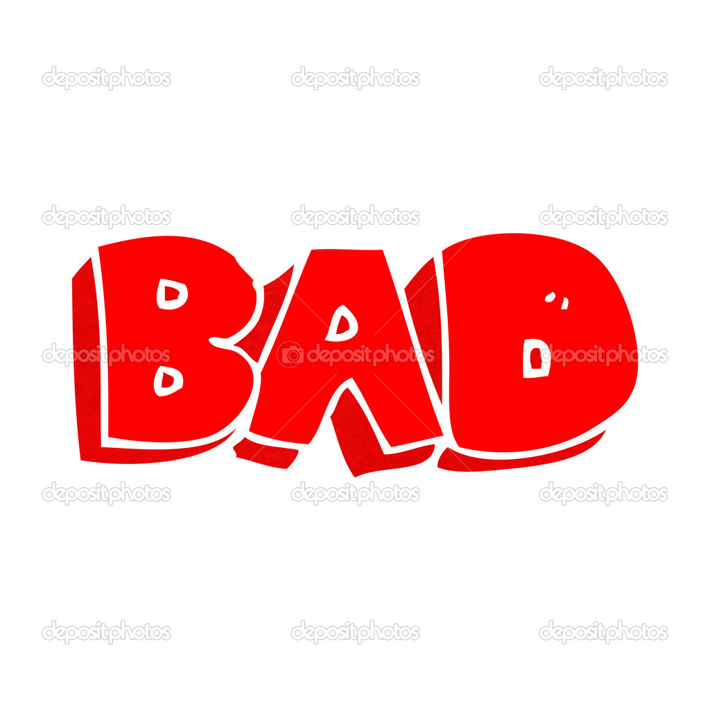 Cartoon bad sign Stock Vector by ©lineartestpilot 41162247