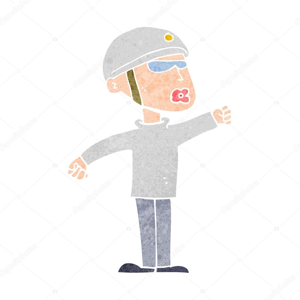 Cartoon security guy Stock Vector Image by ©lineartestpilot #41162463