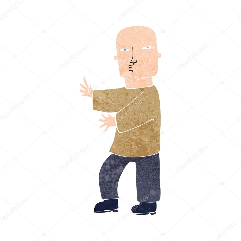 Dessin animé dur homme Vecteur par ©lineartestpilot 41165983