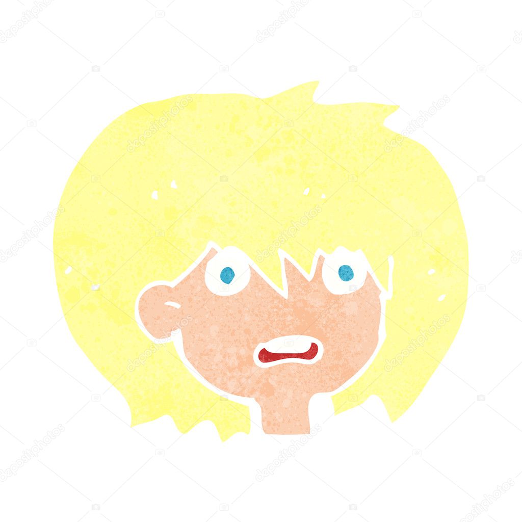 Cartoon Shocked Expression Stock Vector By ©lineartestpilot 41166895