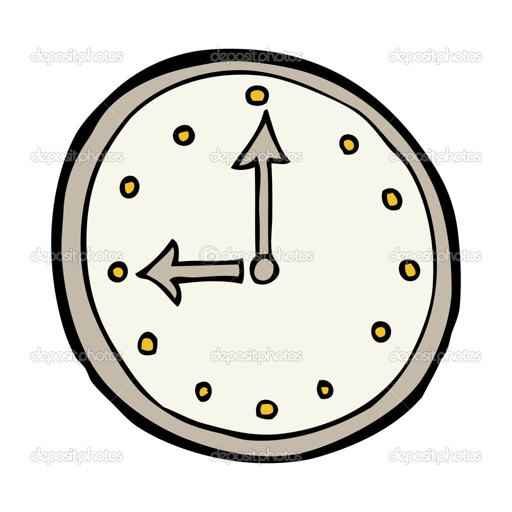Cartoon-Uhr-Symbol Stock Vector by ©lineartestpilot 44403695