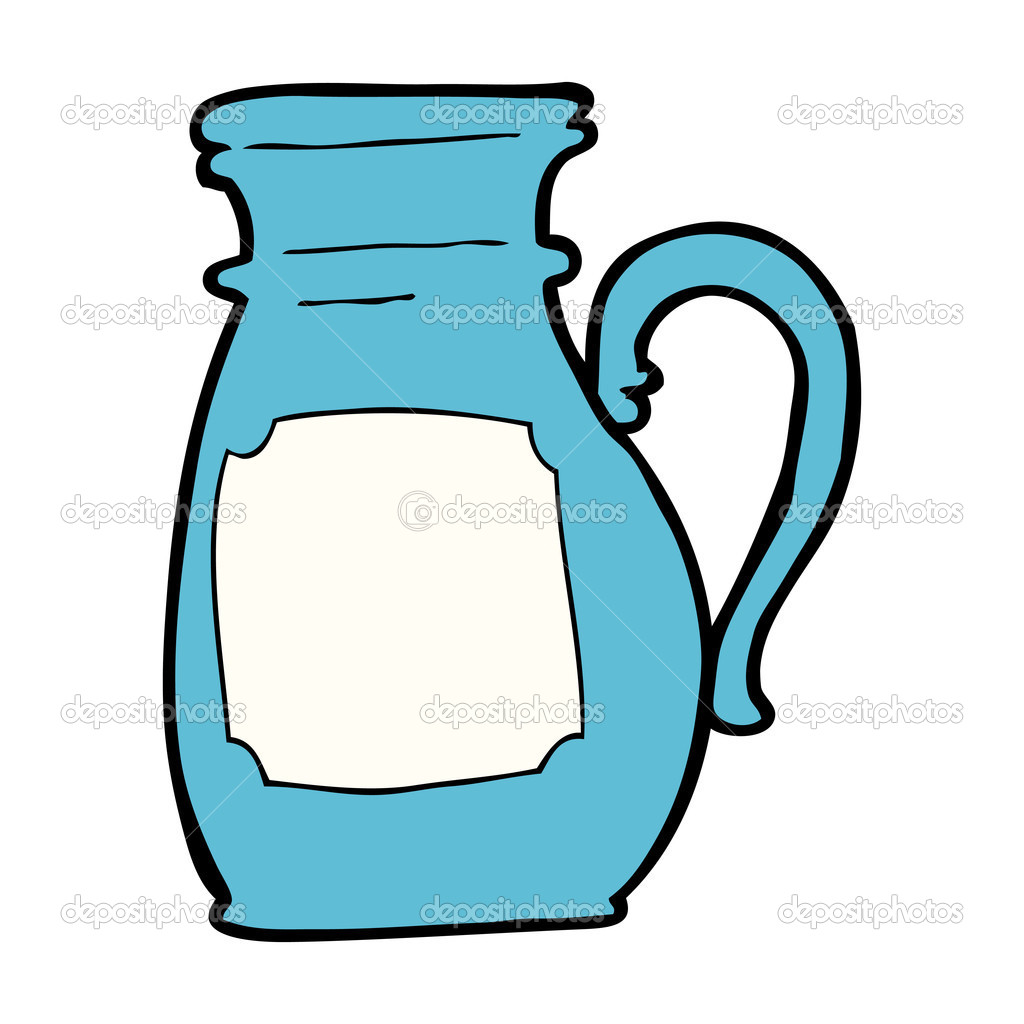 Cartoon jug Stock Illustration by ©lineartestpilot #44405839