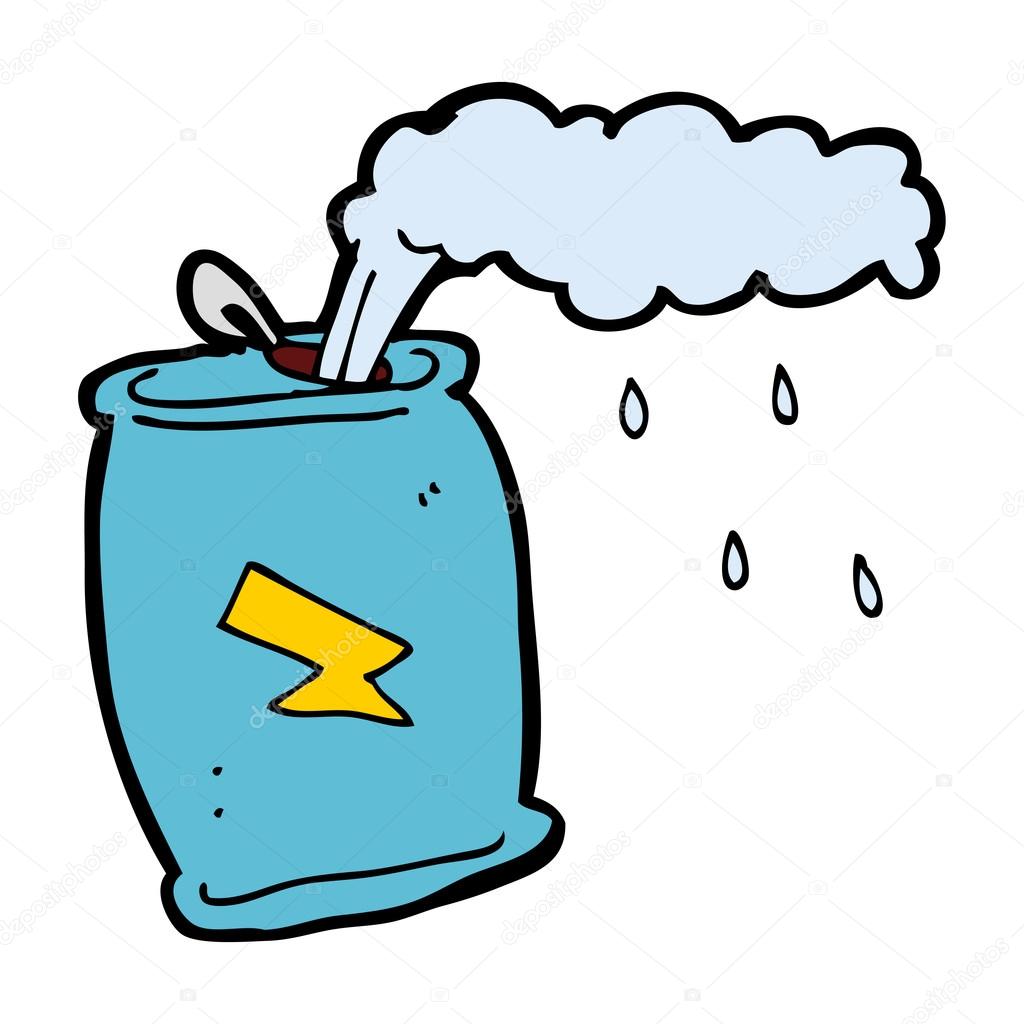 Cartoon fizzing soda can Stock Vector Image by ©lineartestpilot #44406191