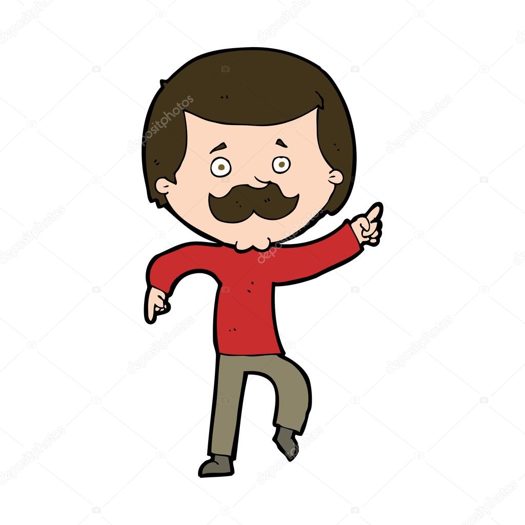 Dibujos animados de baile de papá — Vector de stock #44411157 ...