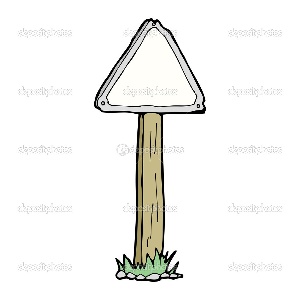 Cartoon signpost Stock Vector by ©lineartestpilot 44422327