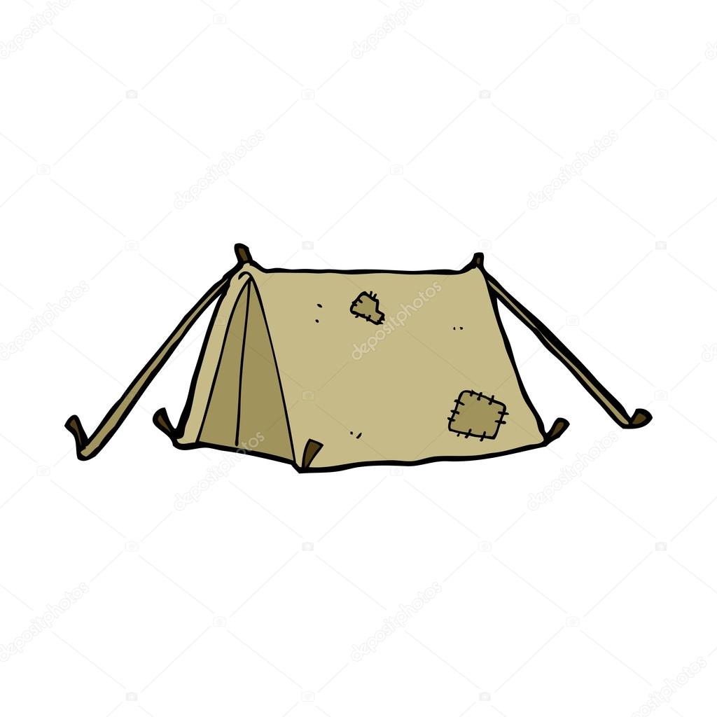 Cartoon traditional tent Stock Vector by ©lineartestpilot 44425277