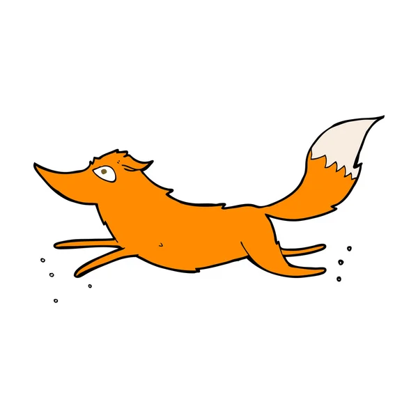 Cartoon running fox Stock Vector by ©lineartestpilot 47480077