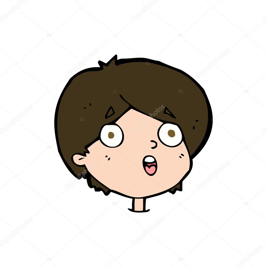 Expresión asombrada de dibujos animados Vector de stock #44444351 de ...