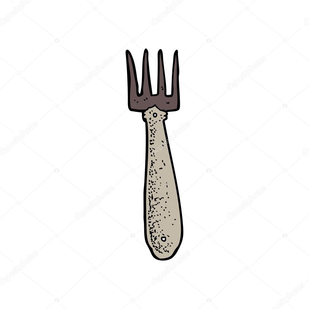Cartoon fork Stock Vector by ©lineartestpilot 44462911