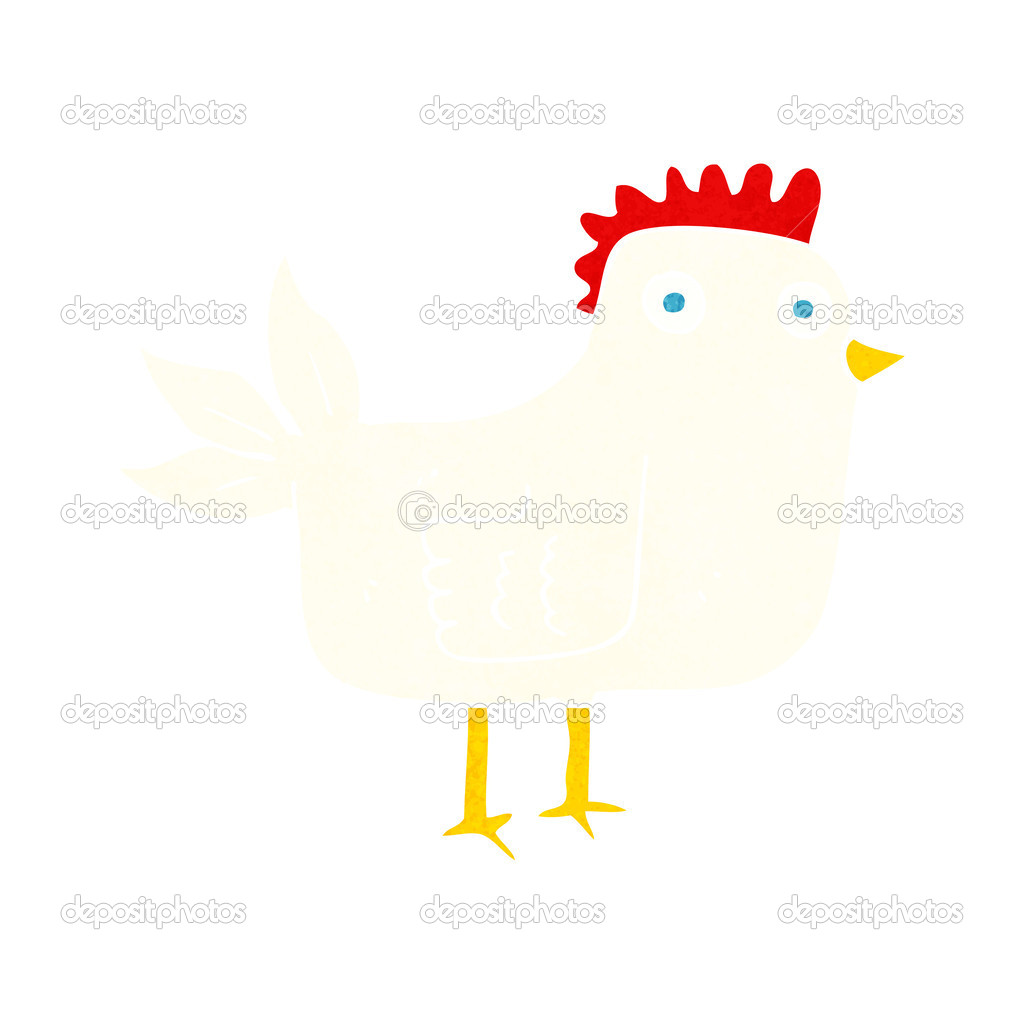 Cartoon hen Stock Vector by ©lineartestpilot 44585847