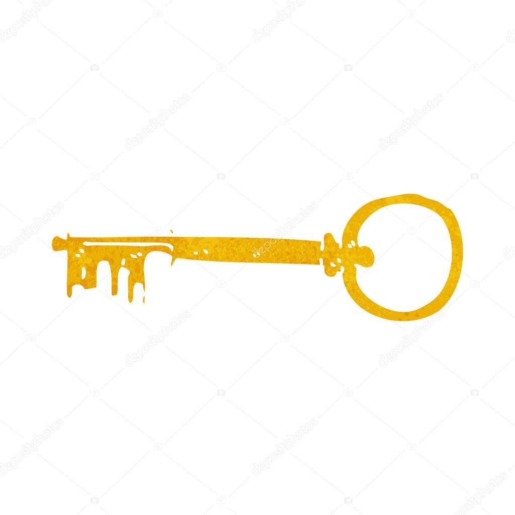 Cartoon key Stock Vector Image by ©lineartestpilot #44588981