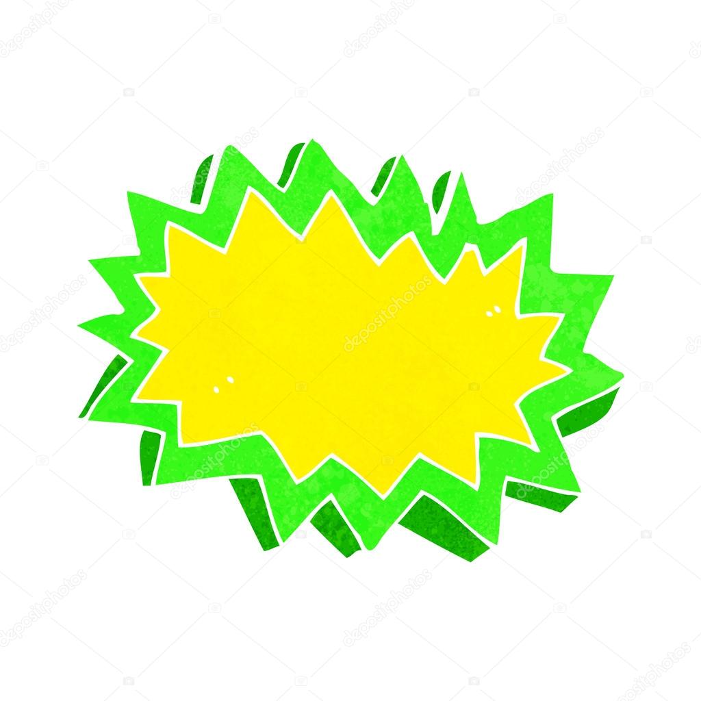 Cartoon explosion symbol Stock Vector Image by ©lineartestpilot #44591453
