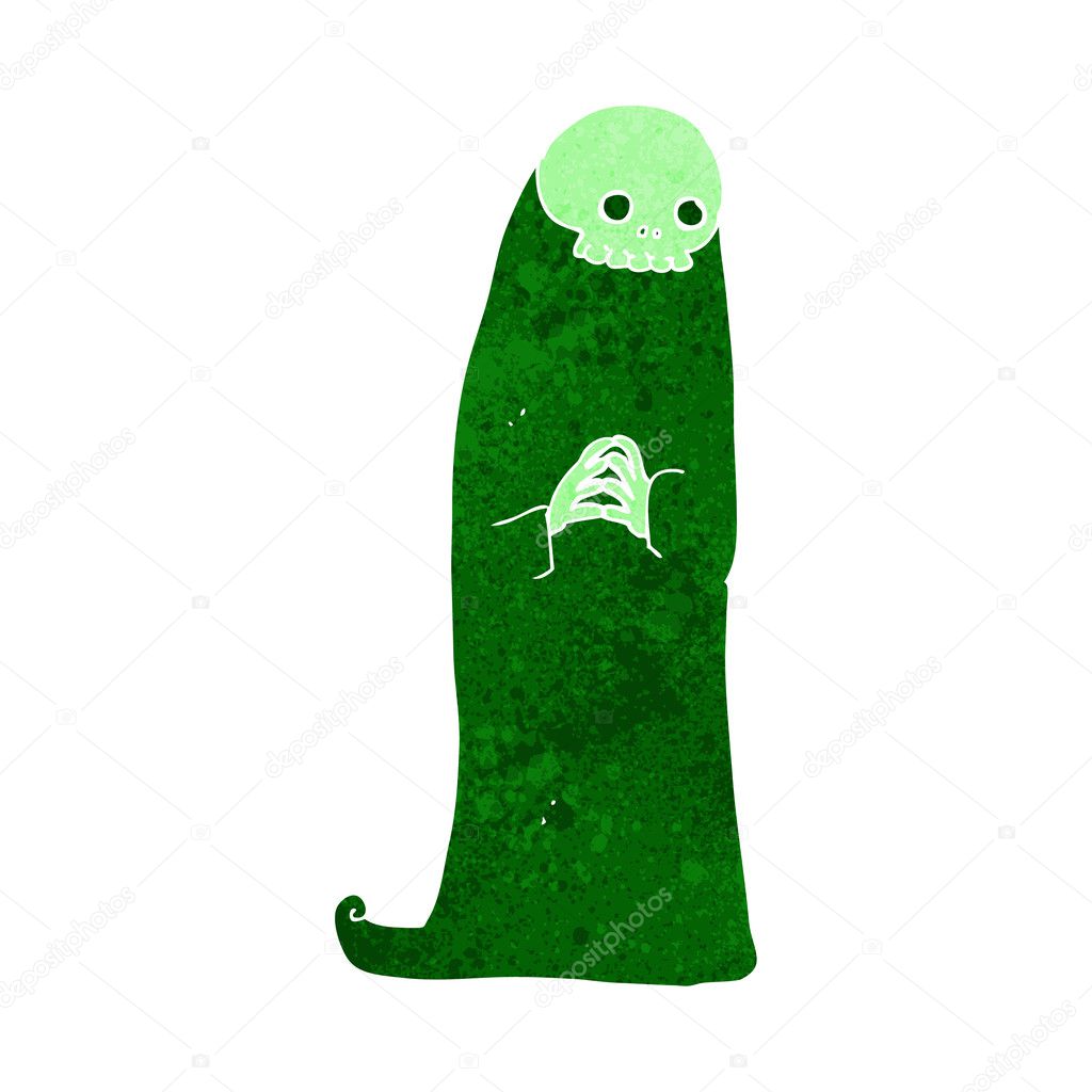 Cartoon halloween ghoul Stock Vector by ©lineartestpilot 44593935