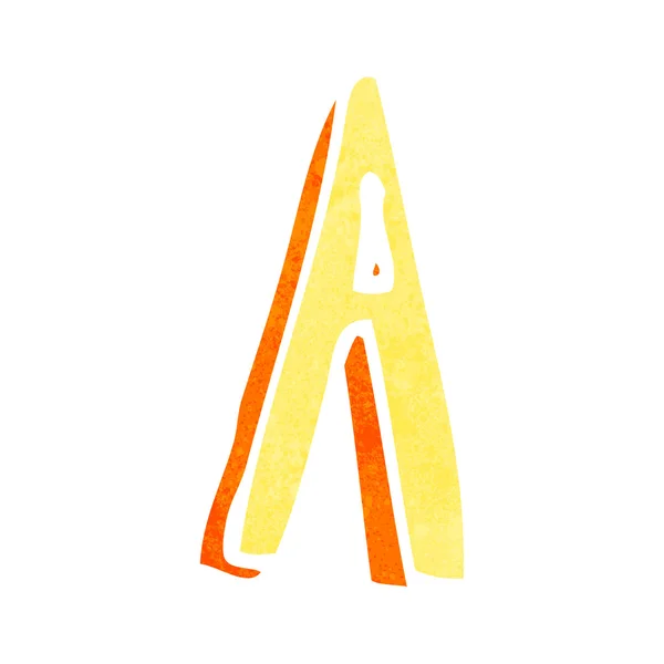 Cartoon letter a Stock Vector by ©lineartestpilot 19761655