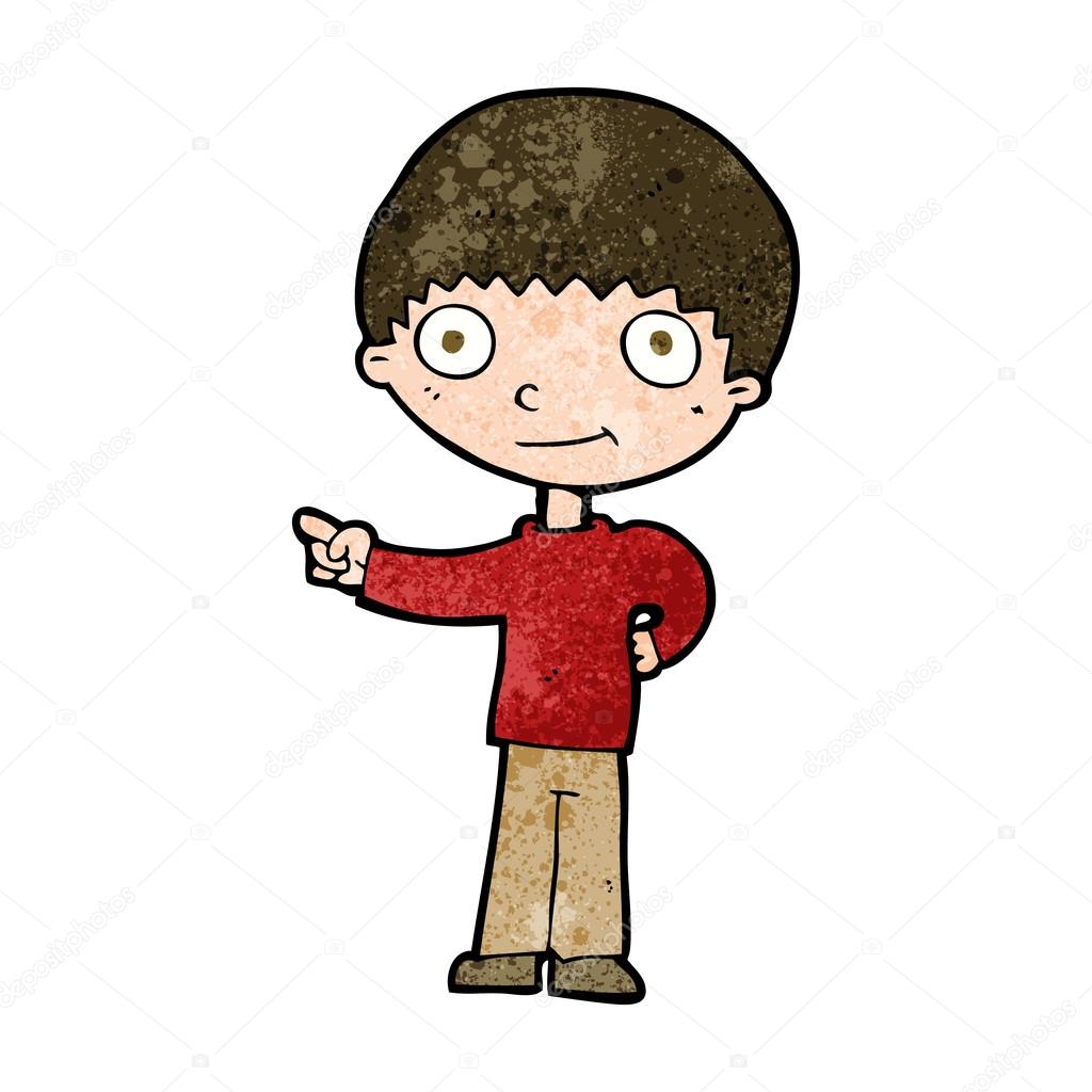 Cartoon happy boy pointing Stock Illustration by ©lineartestpilot #45507303 Cartoon happy boy pointing Stock Illustration by ©lineartestpilot #45507303