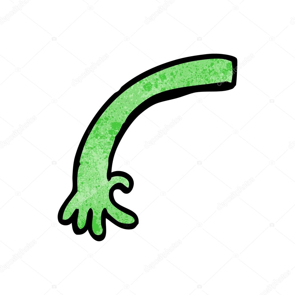Cartoon monster arm Stock Vector by ©lineartestpilot 45520657
