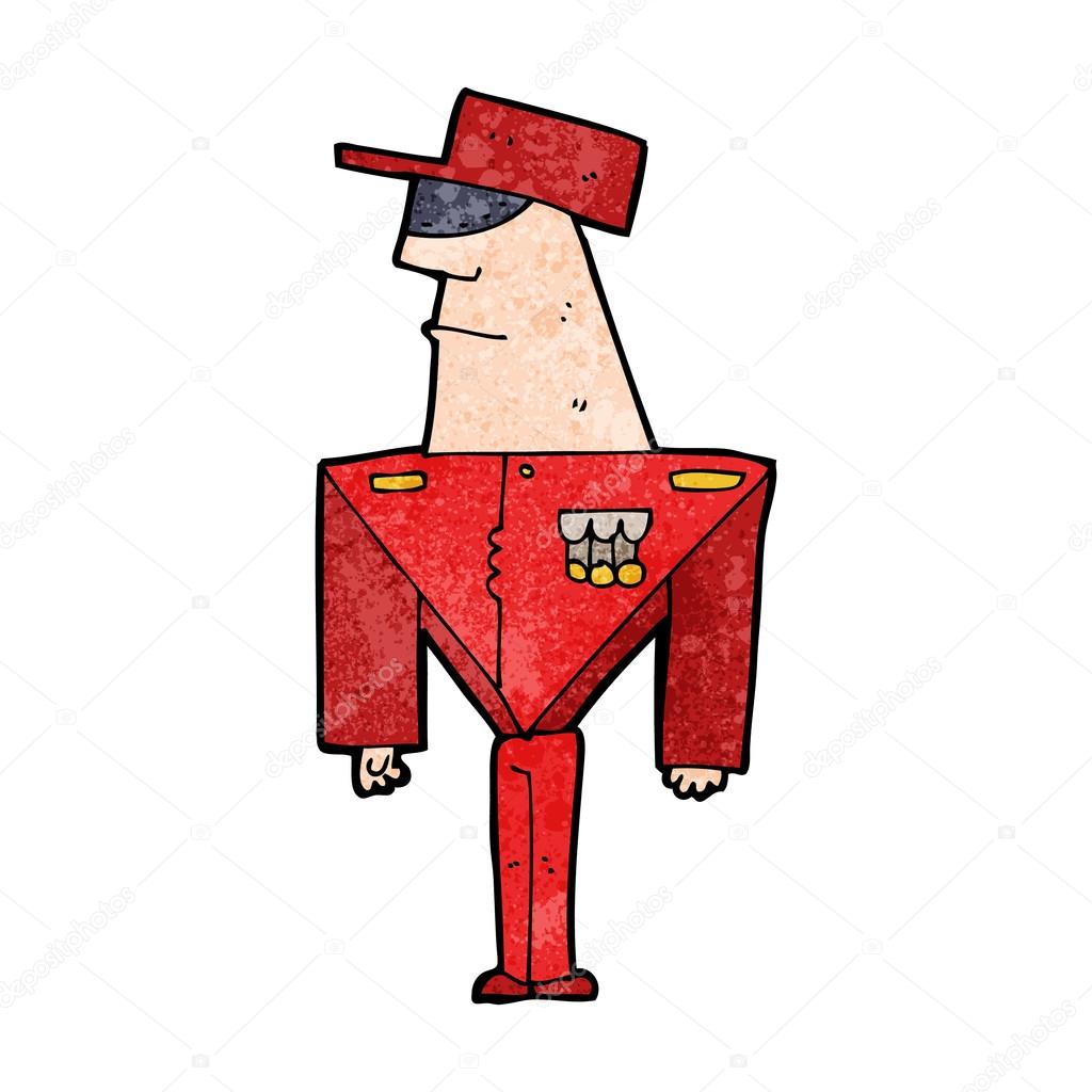 Cartoon guard Stock Vector by ©lineartestpilot 45524815