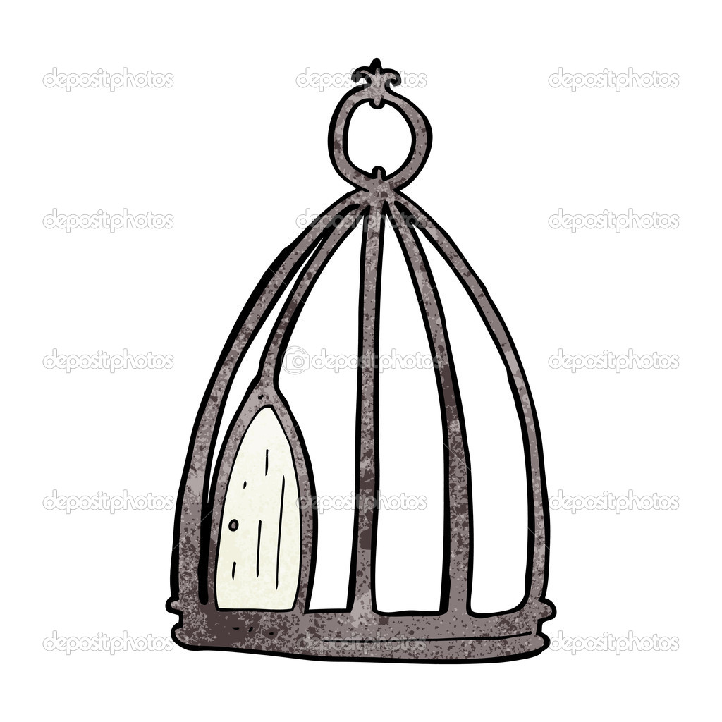 Cartoon bird cage Stock Vector by ©lineartestpilot 45529779