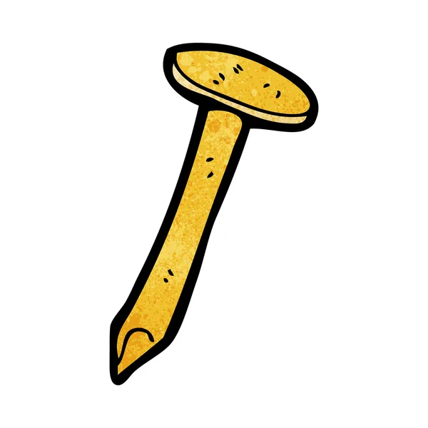 Imágenes: clavo animada | clavo de dibujos animados — Vector de stock ...