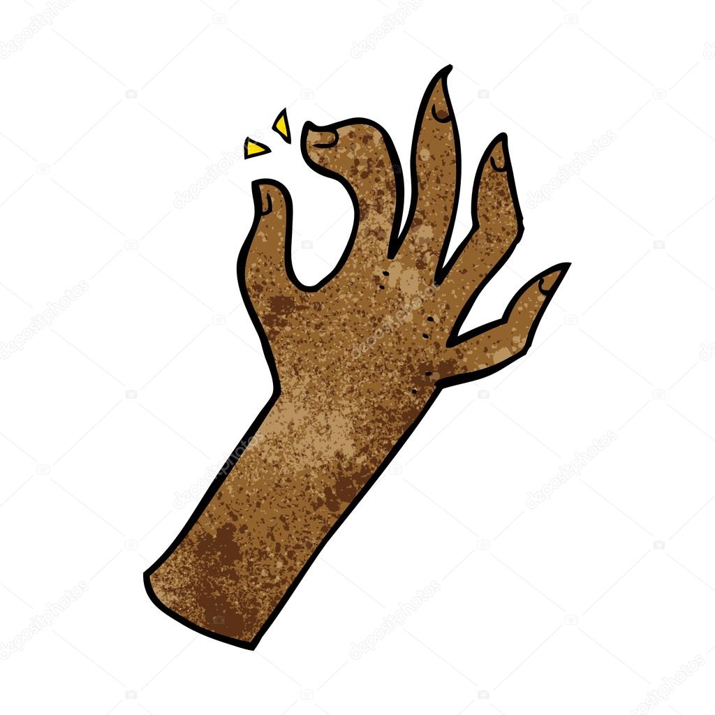 Cartoon hand symbol Stock Illustration by ©lineartestpilot #45531177