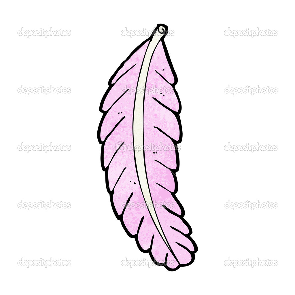 Cartoon feather Stock Vector Image by ©lineartestpilot #45537187