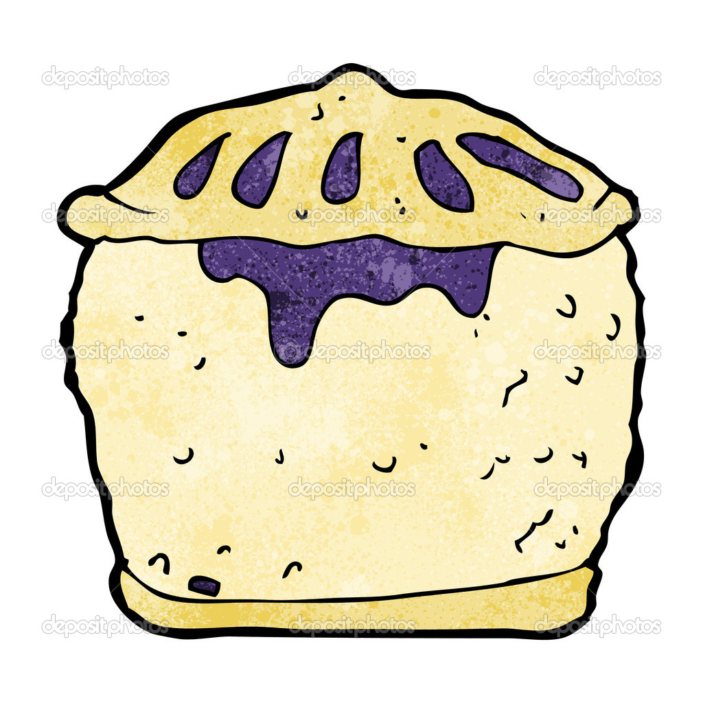Cartoon meat pie ⬇ Vector Image by © lineartestpilot | Vector Stock ...