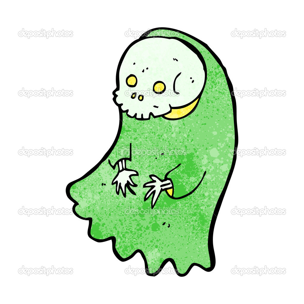 Cartoon spooky ghoul Stock Vector by ©lineartestpilot 45542131