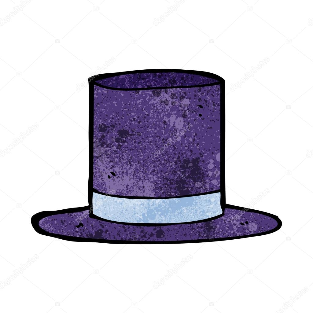 Cartoon top hat Stock Vector by ©lineartestpilot 45553017