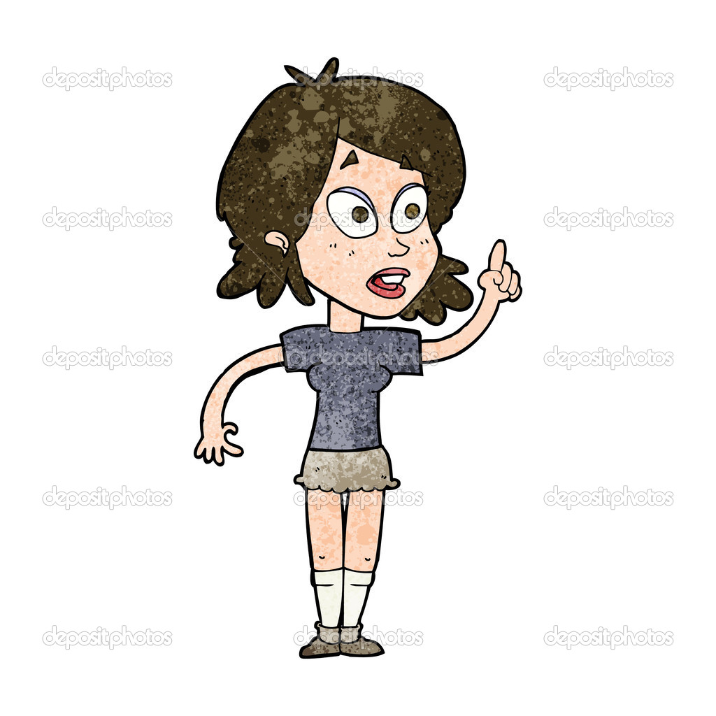 Cartoon woman asking question — Stock Vector © lineartestpilot #45558383 Cartoon woman asking question — Stock Vector © lineartestpilot #45558383