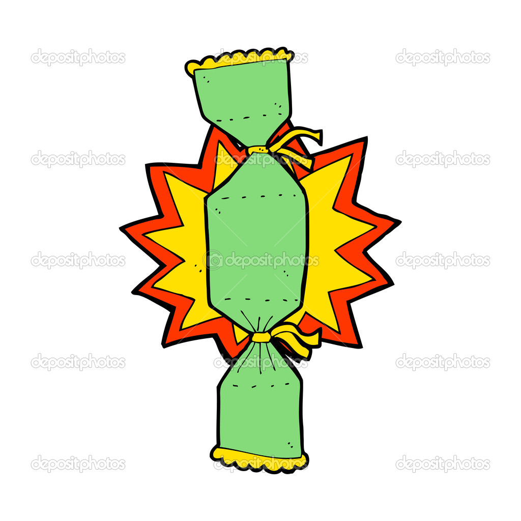 Cartoon christmas cracker Stock Vector Image by ©lineartestpilot #46436217